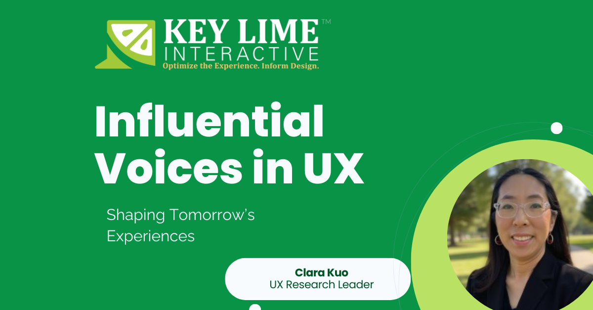 UX Visionaries: Clara Kuo - Key Lime Interactive
